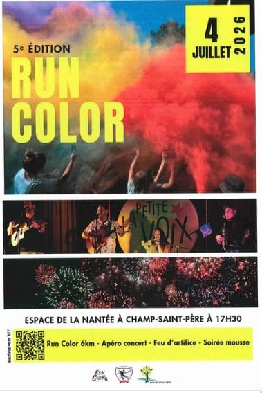 Run Color avec Feu d'artifice LE CHAMP-SAINT-PERE